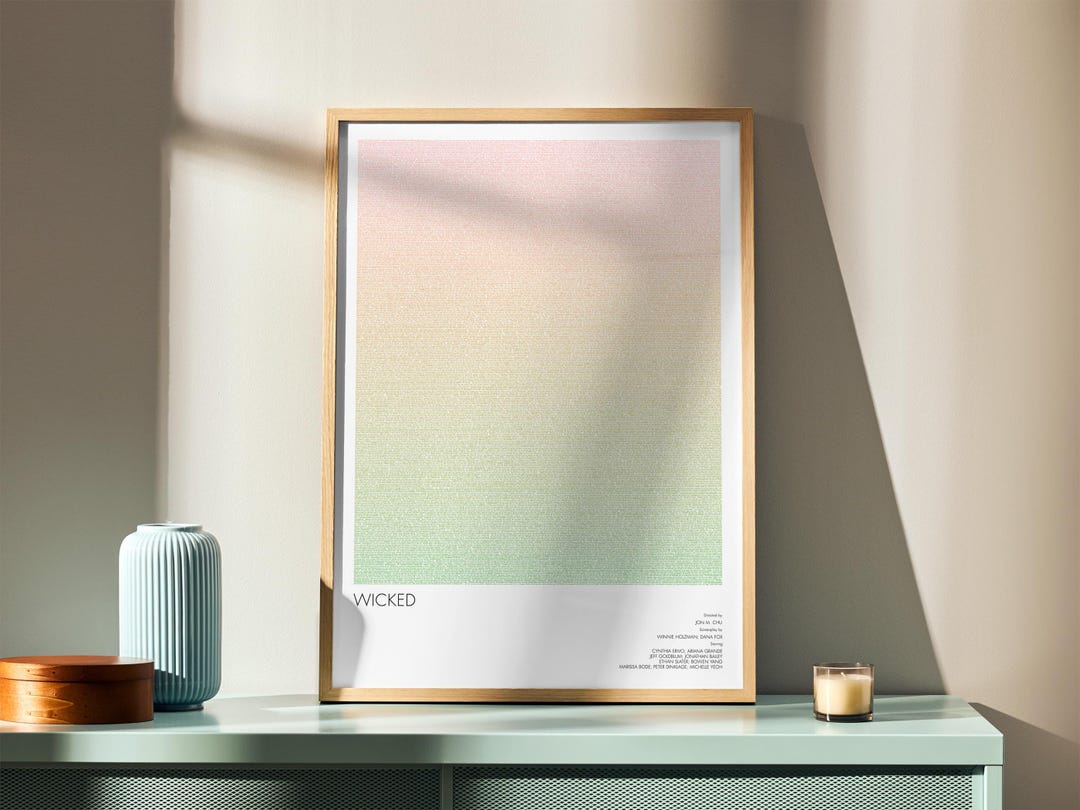 Wicked Script Poster | Jon M. Chu’s Magical Film Adaptation Screenplay ...