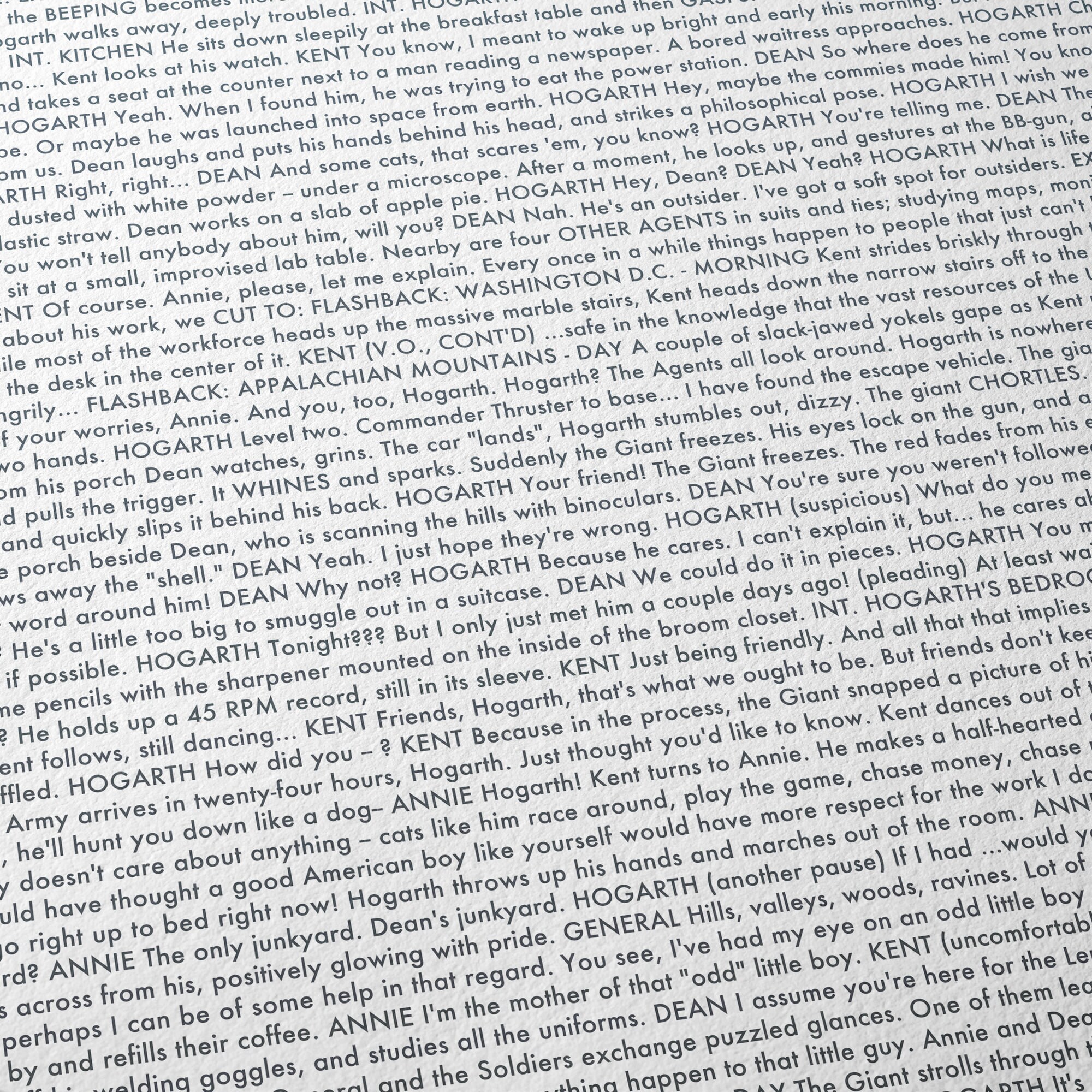 The Iron Giant Screenplay Movie Poster Typographic Art Print - Etsy