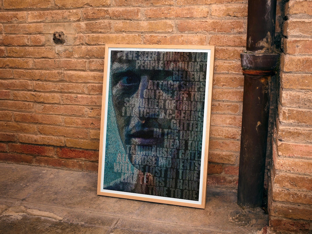 Roy Batty Tears in Rain Monologue Art Print | Blade Runner Script ...