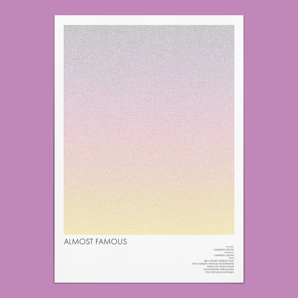 Almost Famous - Etsy