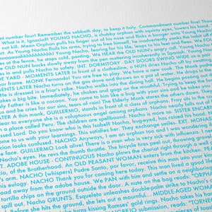 Nacho Libre Movie Poster With Full Script Futura Font, Gradient Colors ...
