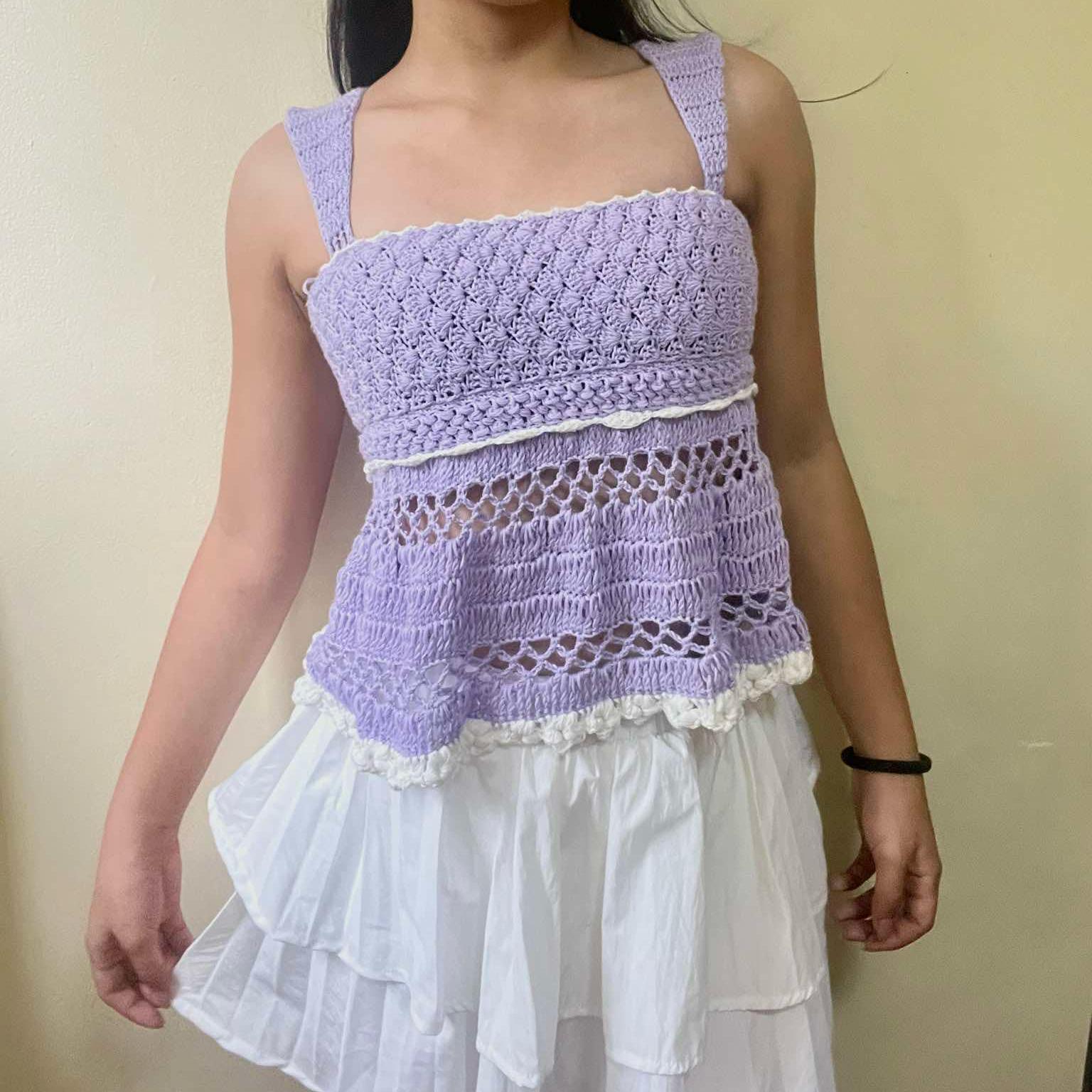 Clementine Crochet Summer Top || PDF Crochet Pattern || Made-to-measure ...
