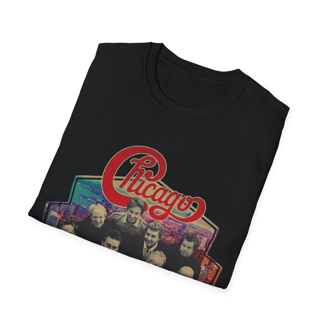 Vintage Chicago Band T-shirt, Music Fan Tee, Retro Musician Shirt ...