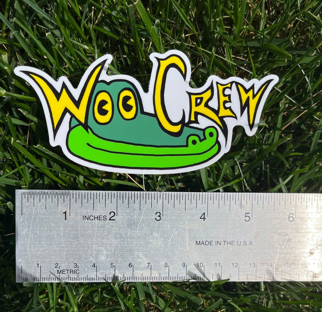 5” Woo Crew Sticker ( King Gizzard and the Lizard Wizard) - Etsy