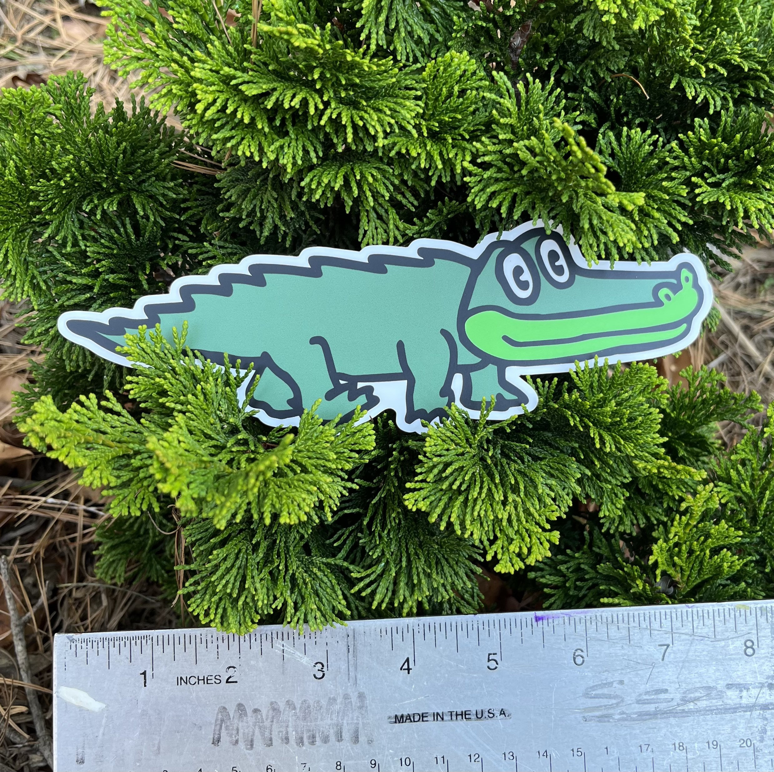 BIG Gator Sticker! King Gizzard and the Lizard Wizard Gator Sticker - Etsy