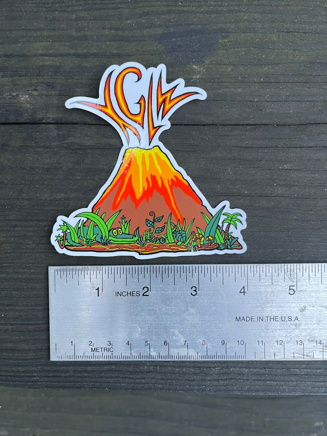 4” KGLW Volcano - Etsy