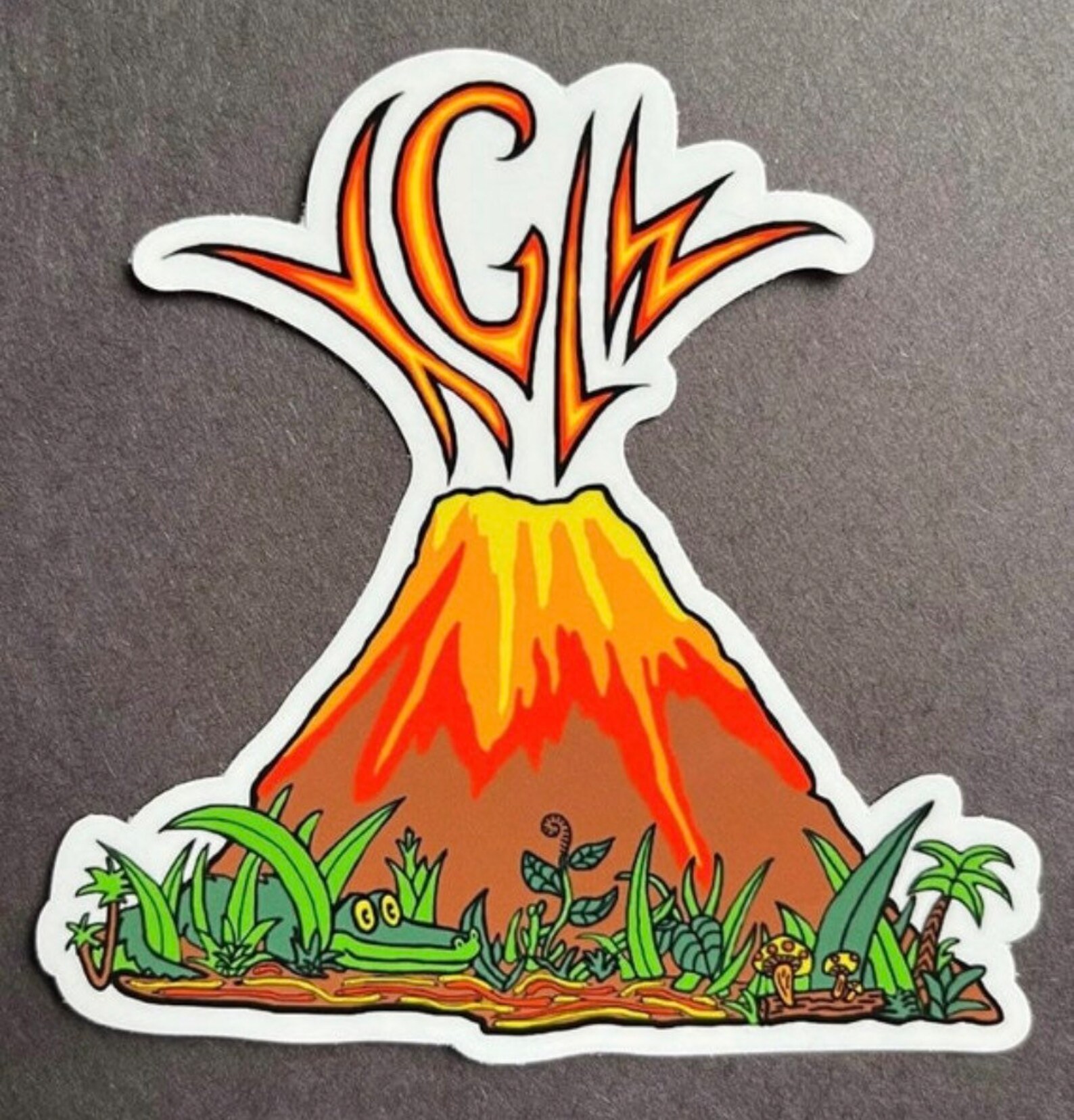 4” KGLW Volcano - Etsy