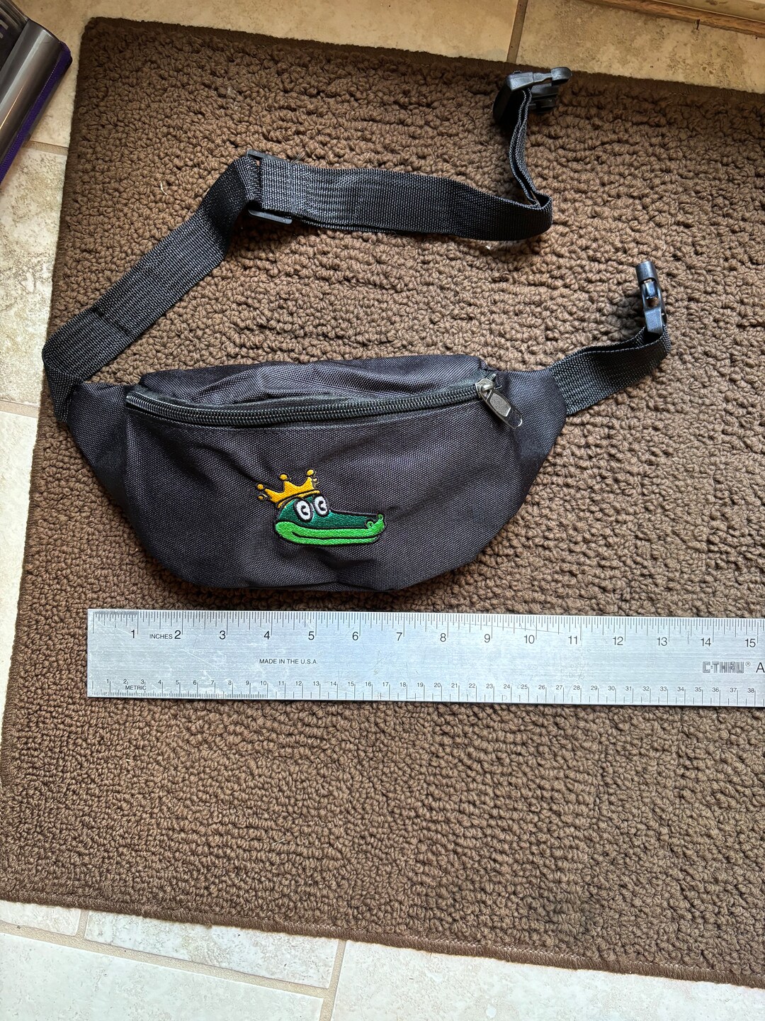 Black Fanny / Waist Pack Inspired by King Gizzard and the Lizard Wizard ...