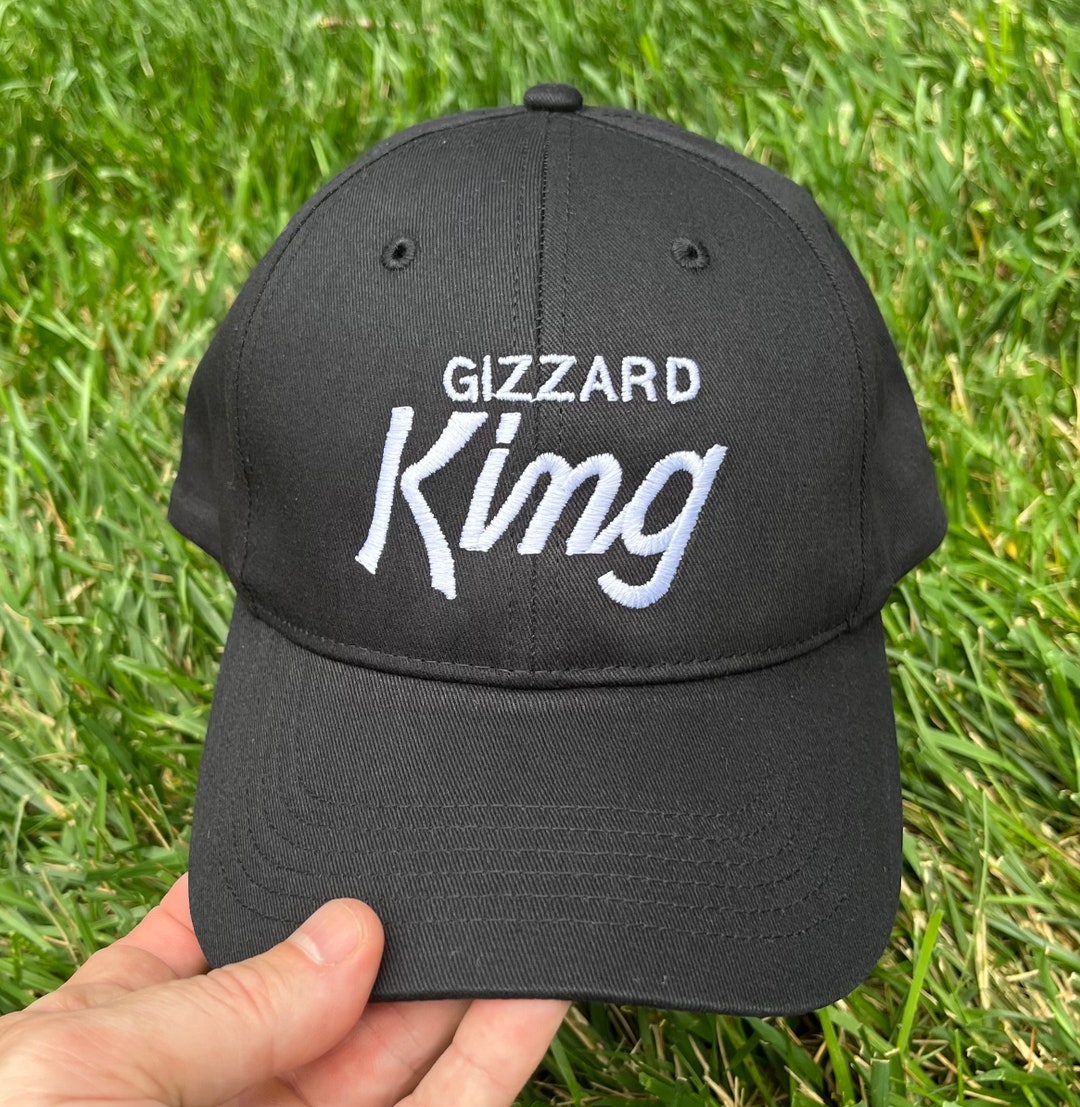 Gizzard King Embroidered Mesh Snap Back Trucker Hat. - Etsy