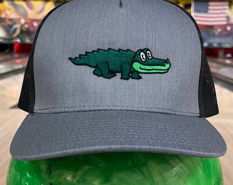 Embroidered Gator Hat - Etsy