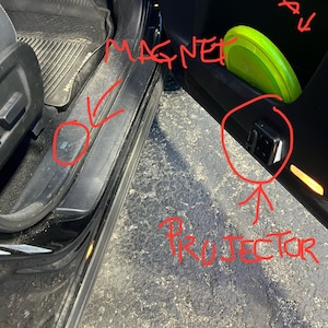 Nonagon LED Projector. Inspired by King Gizzard and the Lizard Wizard ...