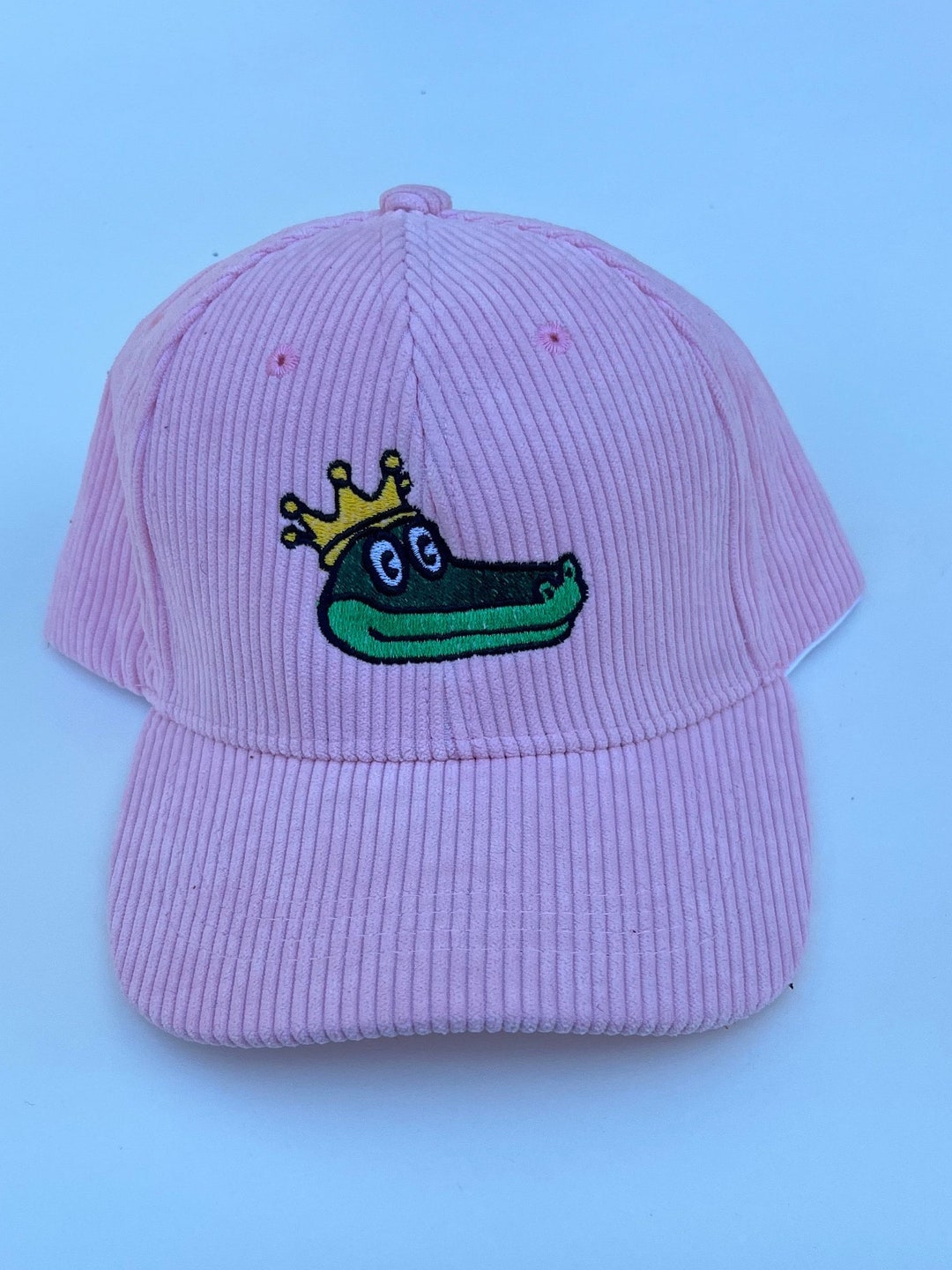 Pink Corduroy Embroidered KING Gator Hat Inspired by King Gizzard and ...