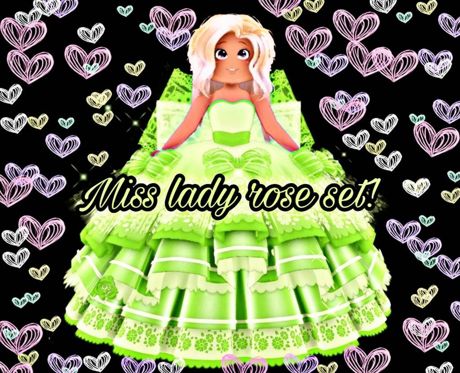 Miss Lady Rose Set Royale High | Etsy