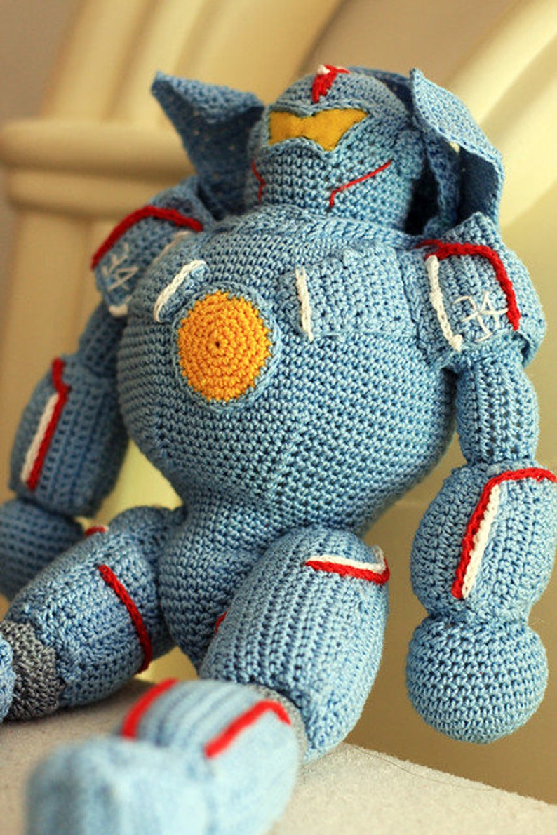 Pacific Rim Gipsy Danger Amigurumi Crochet Pattern Digital Jaeger Kaiju ...