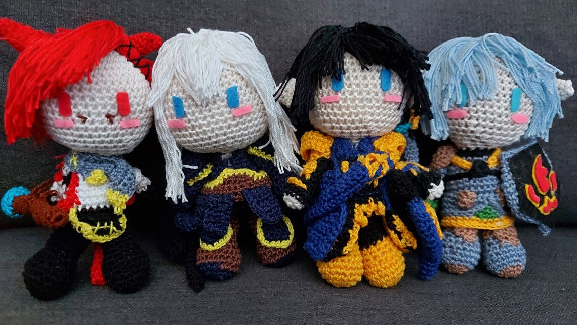 FFXIV Custom Dolls Aymeric Estinien G'raha Tia Haurchefant | Etsy