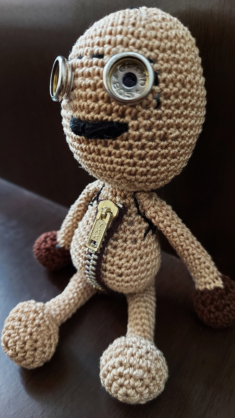 Tim Burton Shane Acker 9 Custom Dolls Stitchpunk Steampunk Handmade ...