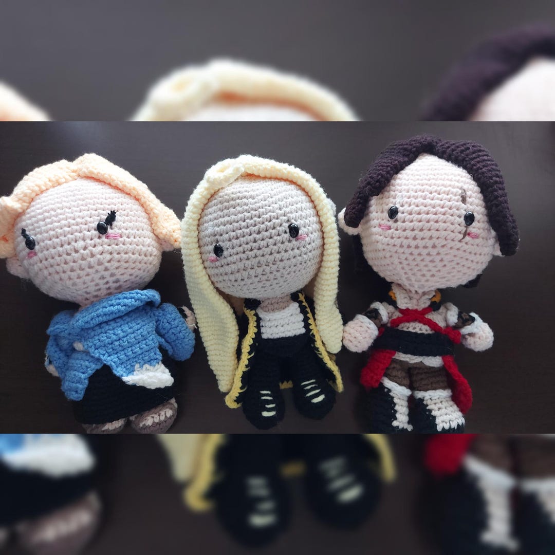 Castlevania: Alucard, Trevor Belmont, Sypha Belnades Amigurumi Crochet ...