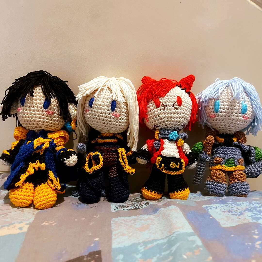 FFXIV Custom Dolls Aymeric Estinien G'raha Tia Haurchefant Final ...