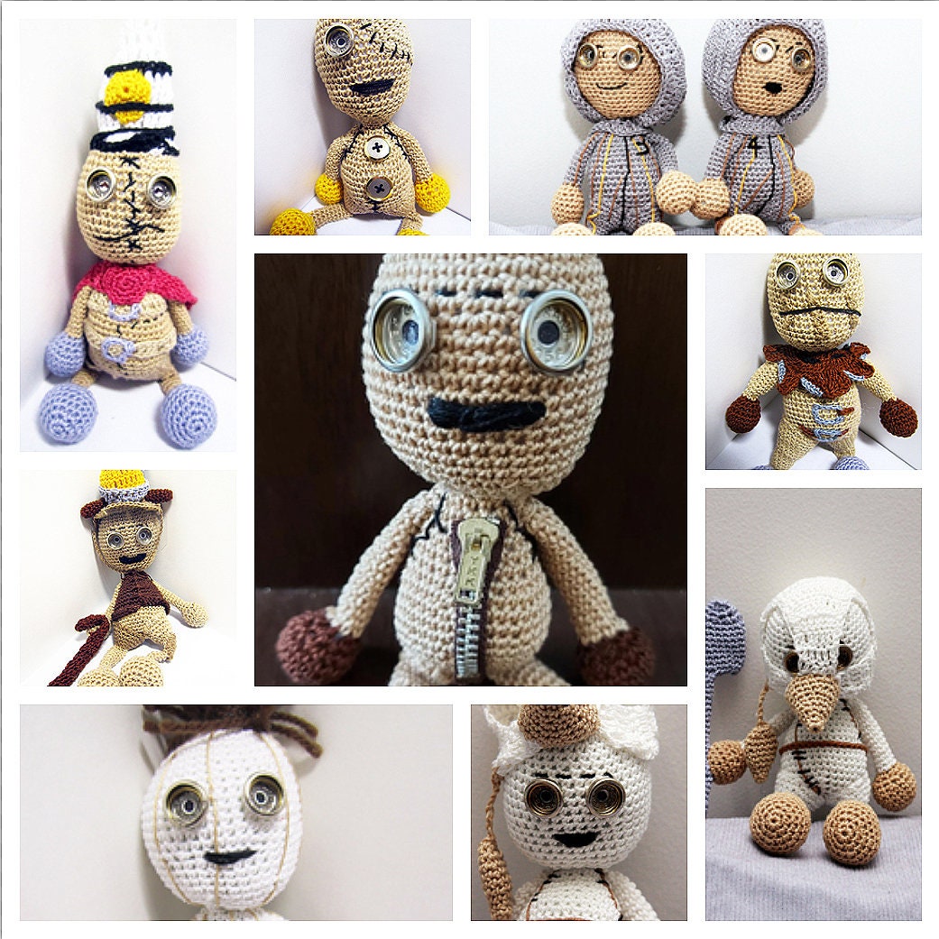 Tim Burton Shane Acker 9 Custom Dolls Stitchpunk Steampunk Handmade ...