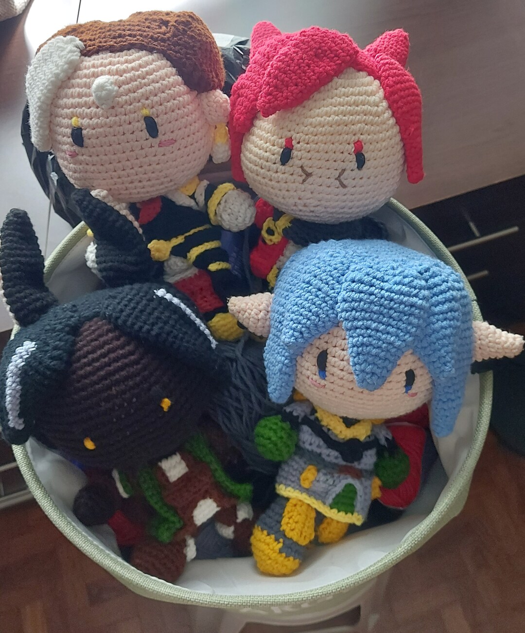FFXIV Crochet Doll: Emet Selch, G'raha Tia, Haurchefant, Greystone ...