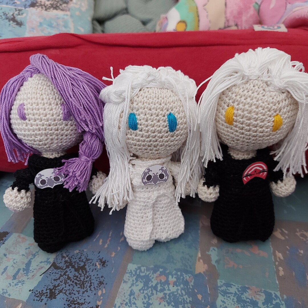 FFXIV Endwalker Crochet Doll: Handmade Anime Gaming Gift - Etsy