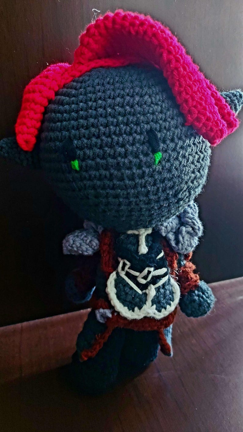 FFXIV Custom Warrior of Light Doll Personalized Crochet Amigurumi - Etsy