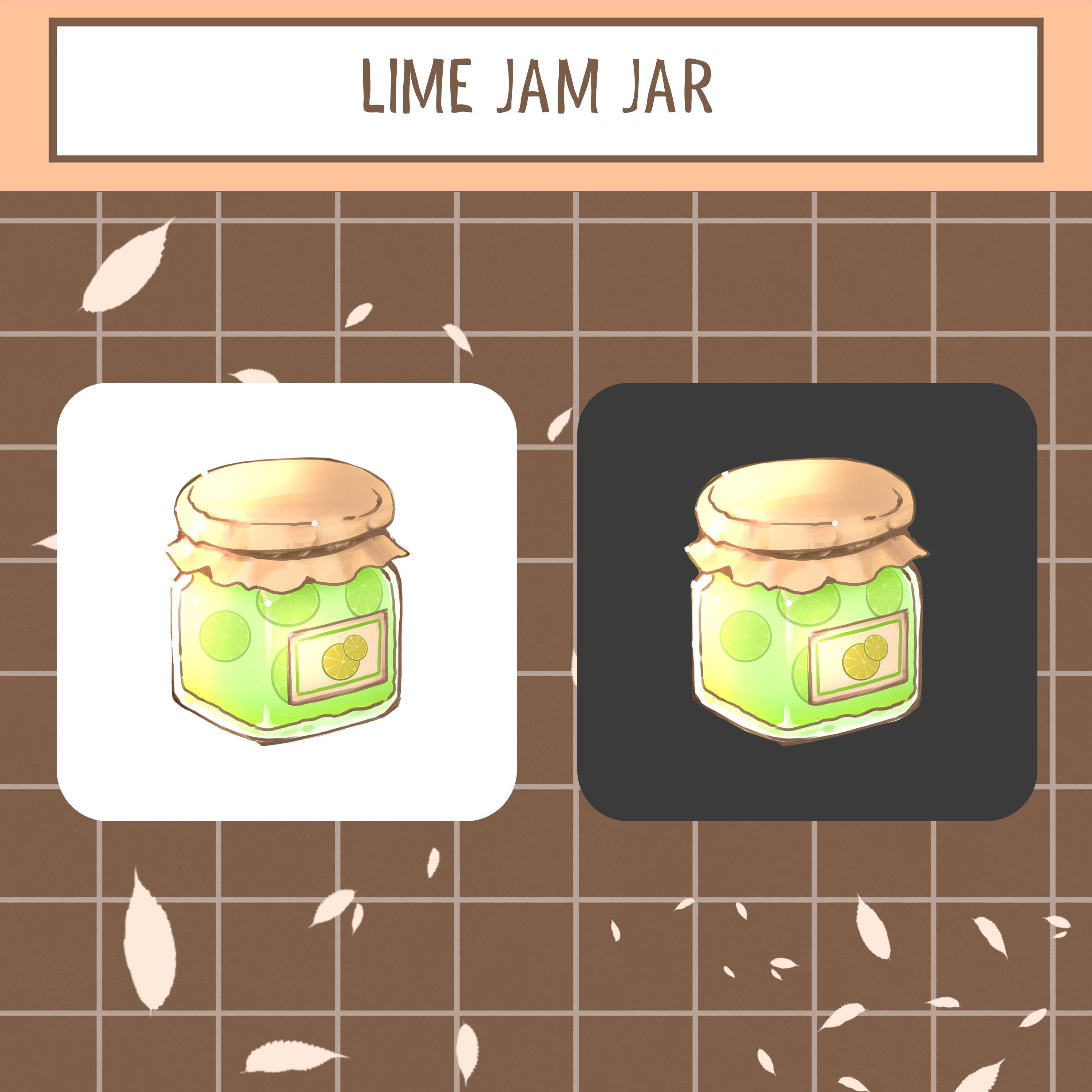 Twitch Sub Badges JAM JARS Cute Kawaii Lofi Aesthetic Cottage Core Cozy ...