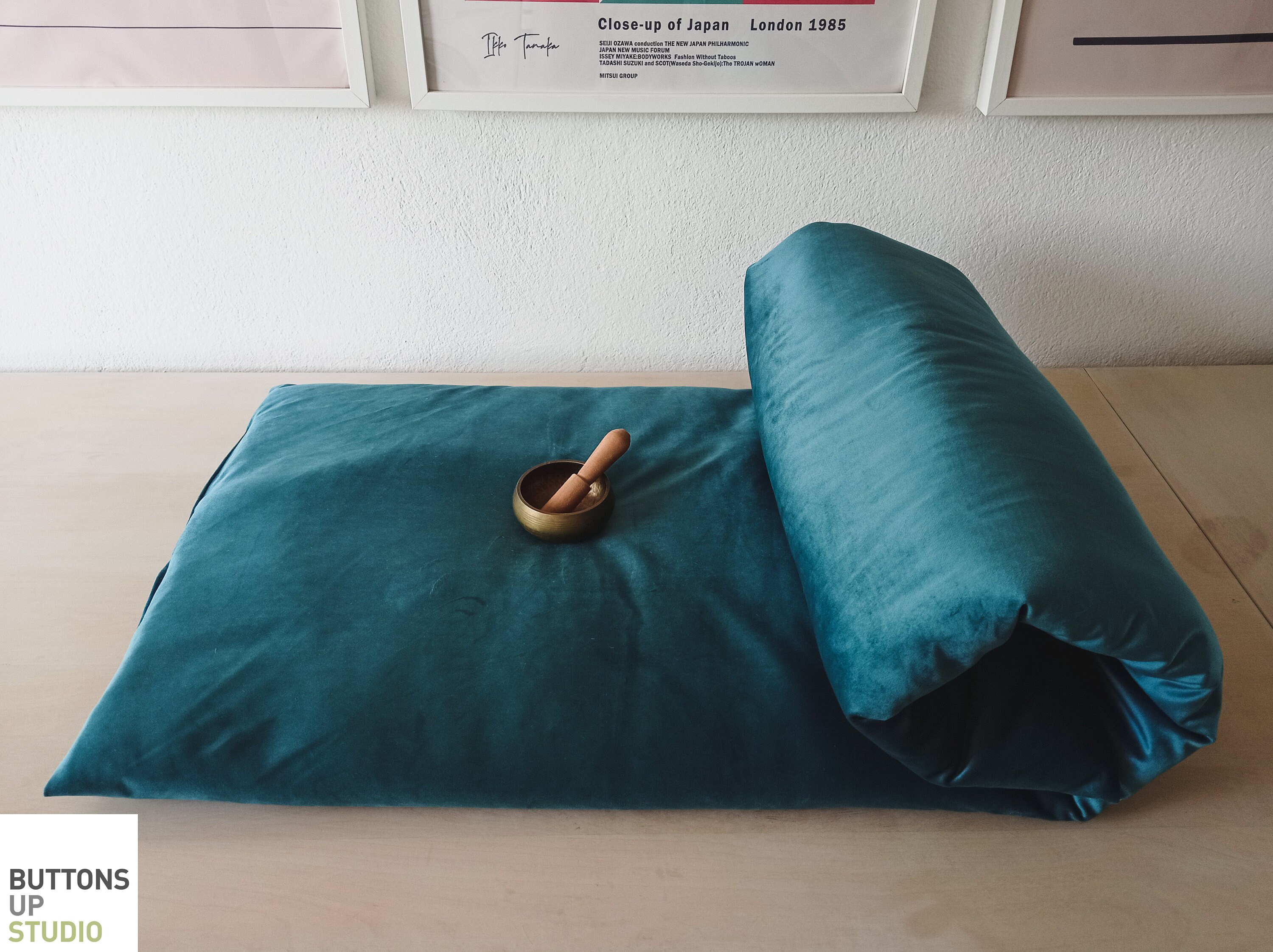 VELVET SOFA TOPPER, Zipper Couch Pad Cover & Insert in 18 Colours ...