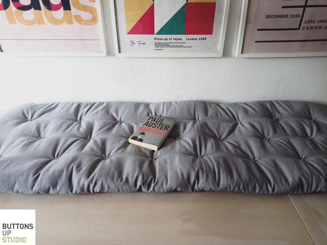 COUCH TOPPER PAD, Tufted Sofa Topper, Furniture Protection Mat for Pets ...