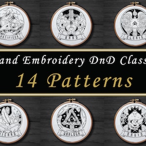 Entire Shop 500 Plus Gothic Hand Embroidery Pattern Bundle , Goth ...