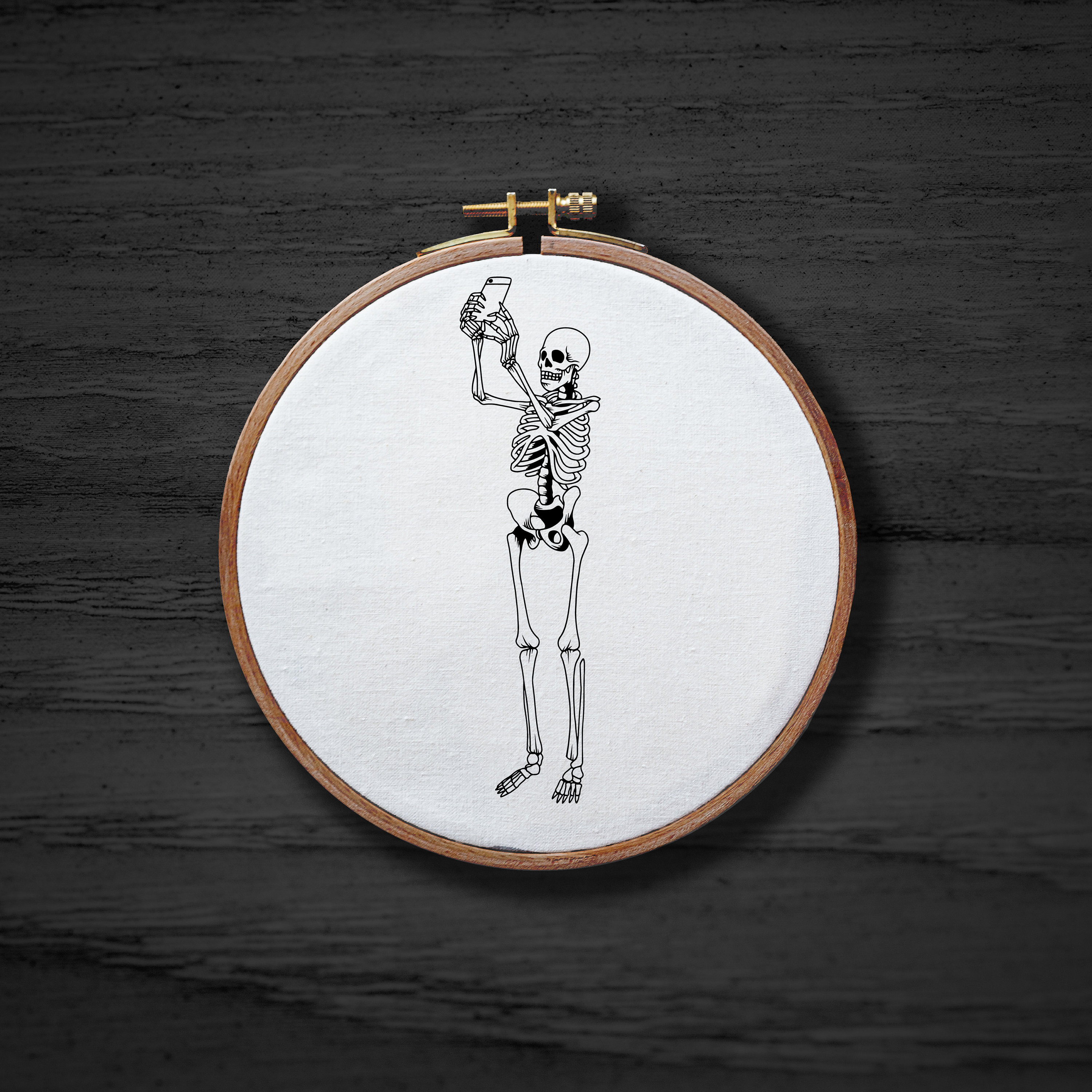 20 Funny Skeleton Hand Embroidery Pattern Bundle Coffee - Etsy