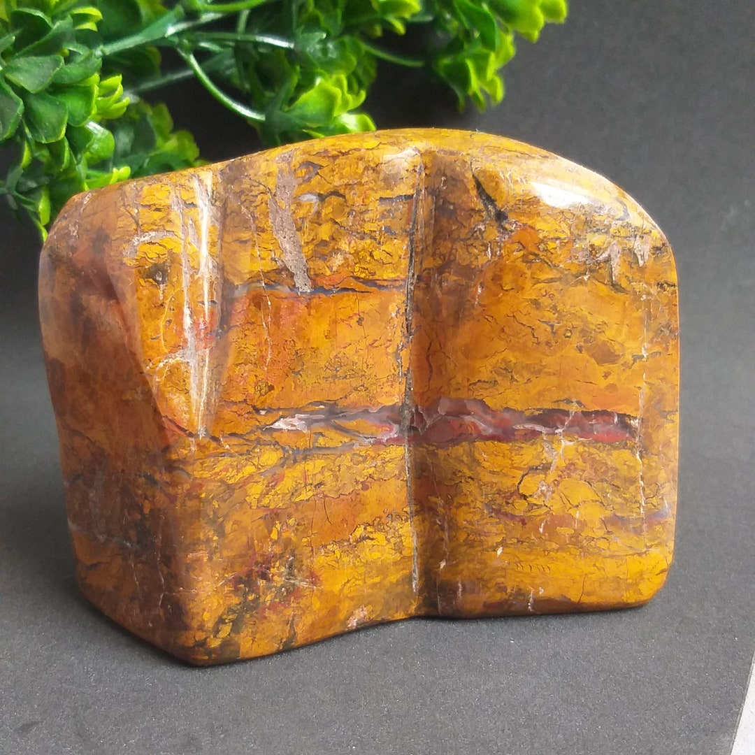 Bumblebee Agate Free Form Mineral Crystal Natural Polished Decoration ...