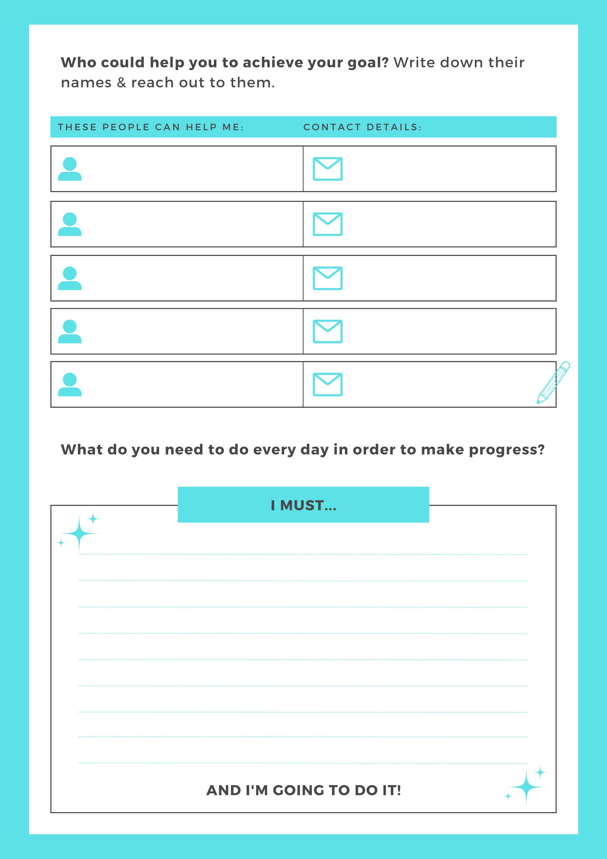 Printable Ultimate 30 Day Planner - Etsy