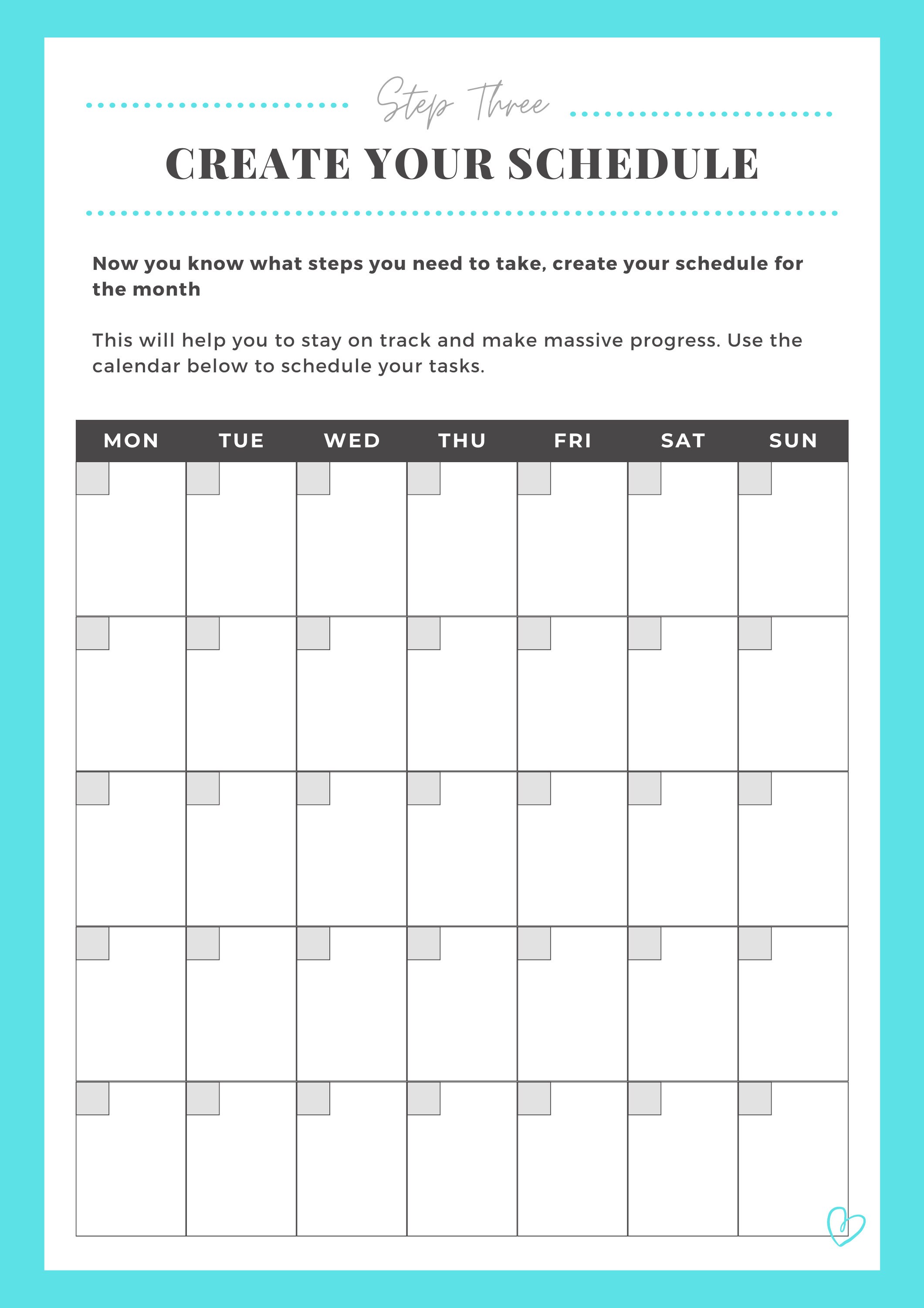 Printable Ultimate 30 Day Planner - Etsy