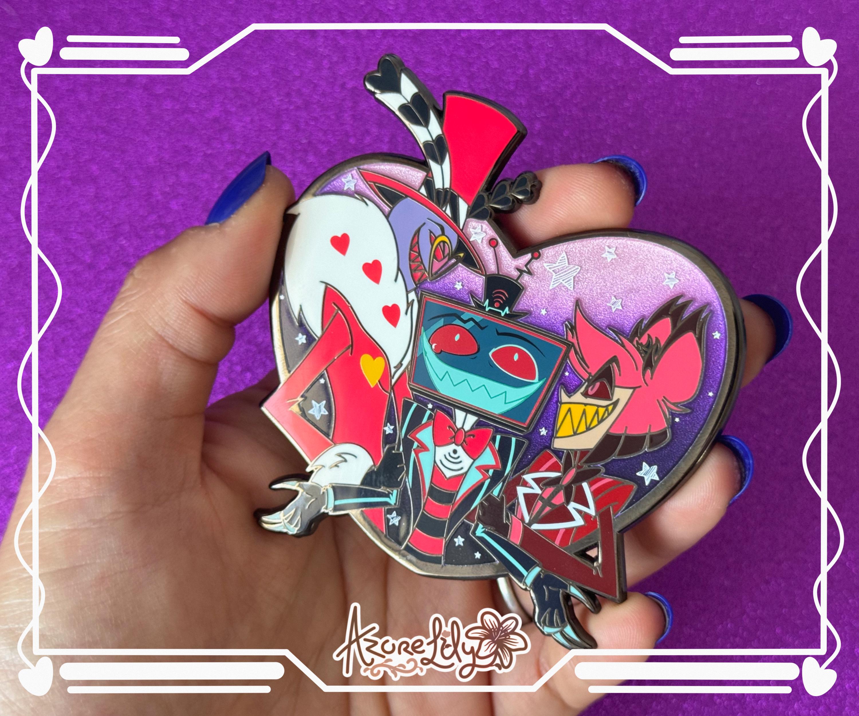 Static Sandwich 3 Inch Enamel Pin - Etsy