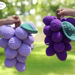 GRAPES PLUSH Crochet Item - Etsy