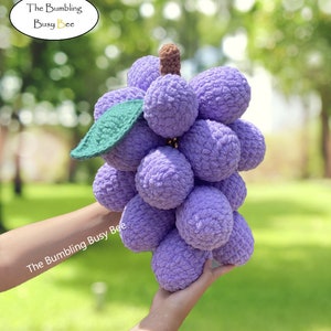 GRAPES PLUSH Crochet Item - Etsy