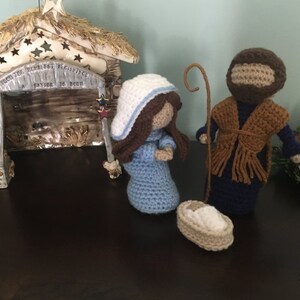HOLY FAMILY NATIVITY Crochet Item - Etsy