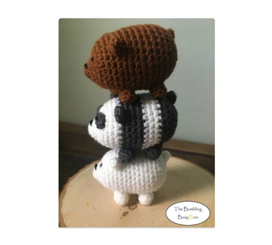 STACKING BEARS Crochet Item - Etsy