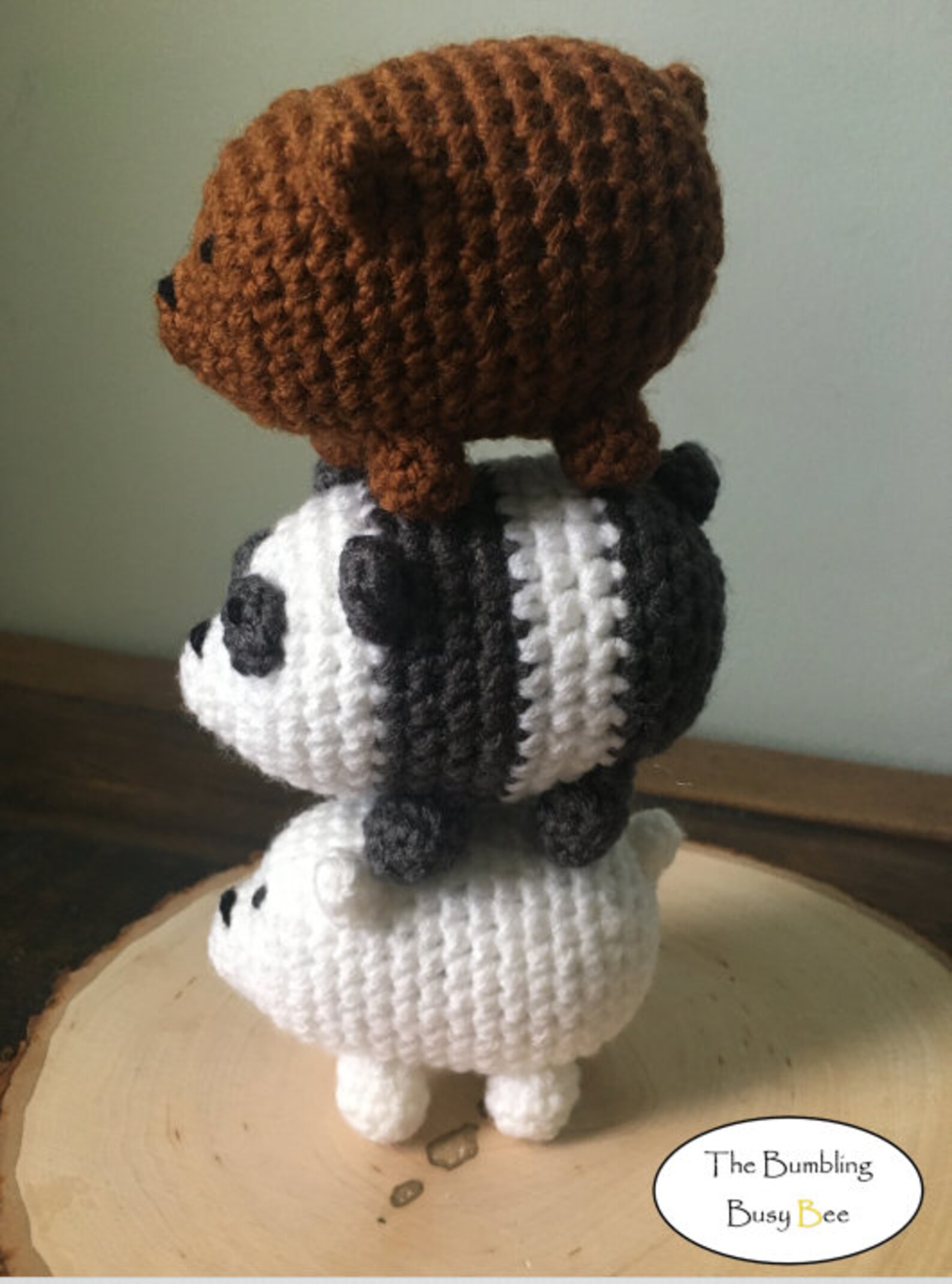 STACKING BEARS Crochet Item - Etsy