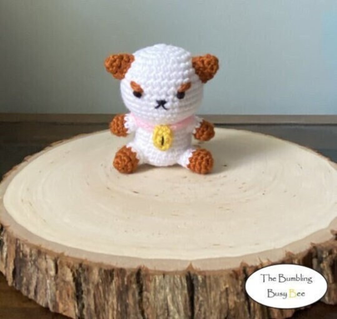 CHIBI ANGRY CAT - Crochet Item - Etsy