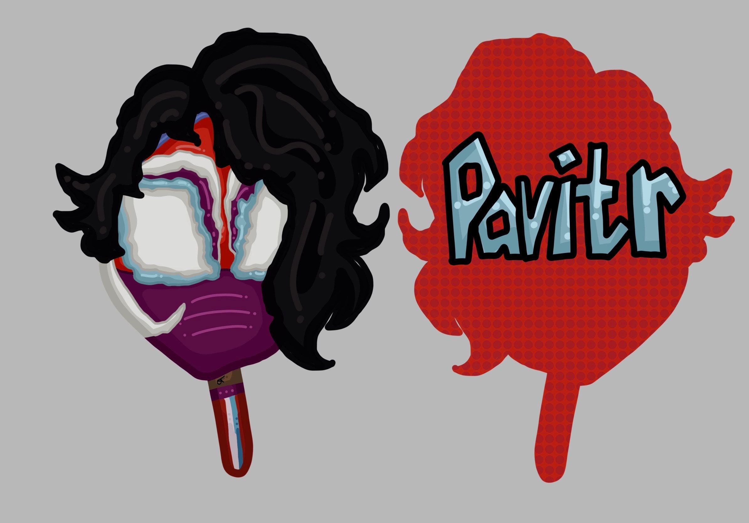 Spider-verse Popsicle 2.5" Acrylic Charms - Preorder - Etsy
