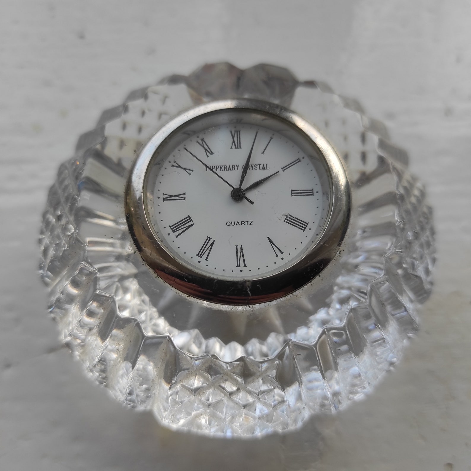 Tipperary Crystal Irish Clock - Etsy