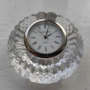 Tipperary Crystal Irish Clock - Etsy
