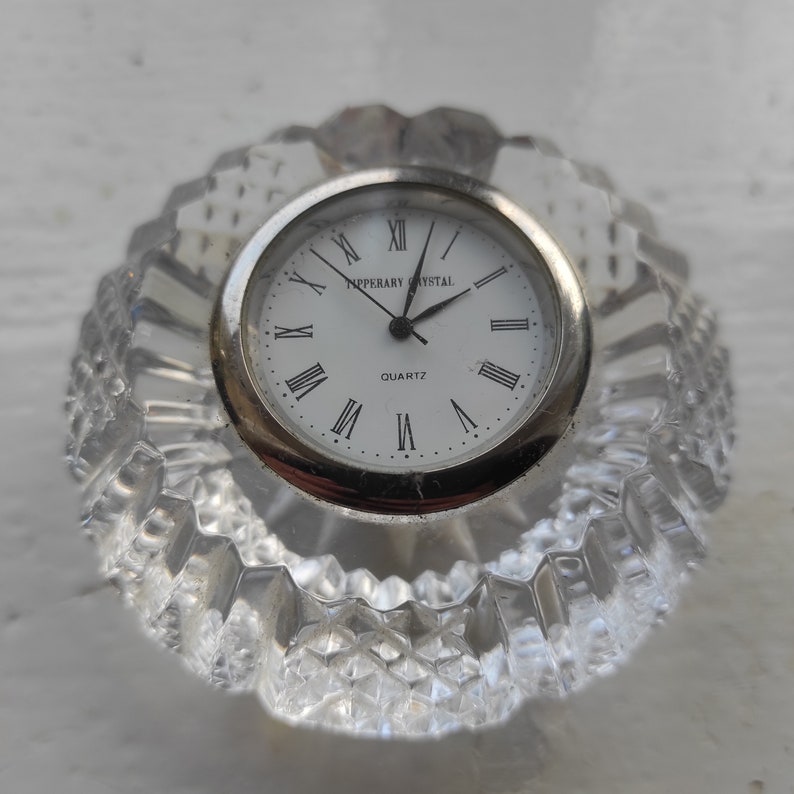 Tipperary Crystal Irish Clock - Etsy