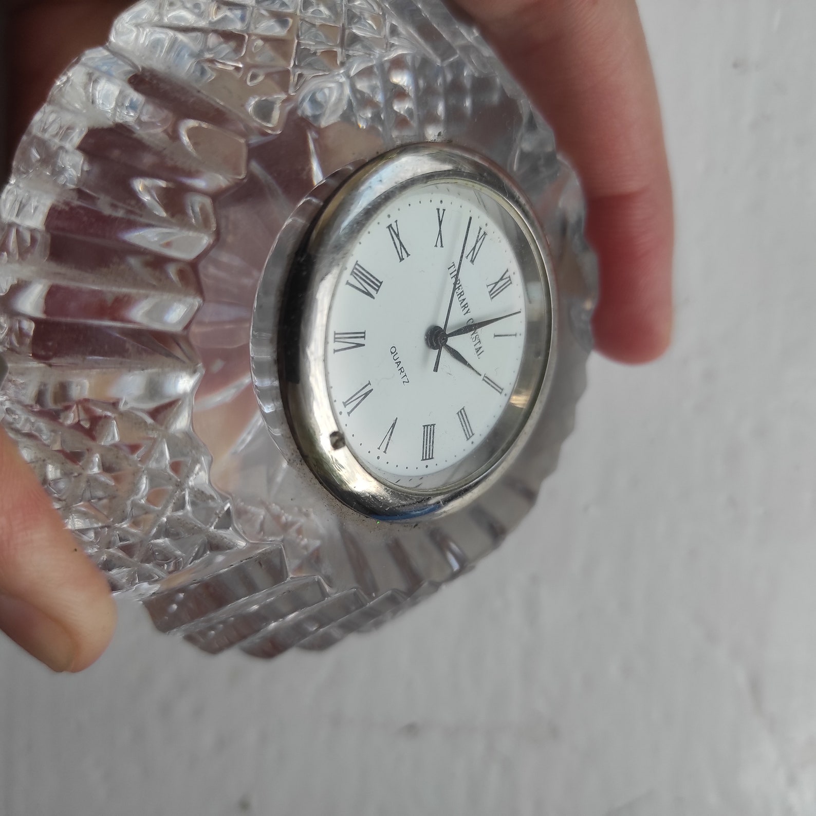 Tipperary Crystal Irish Clock - Etsy