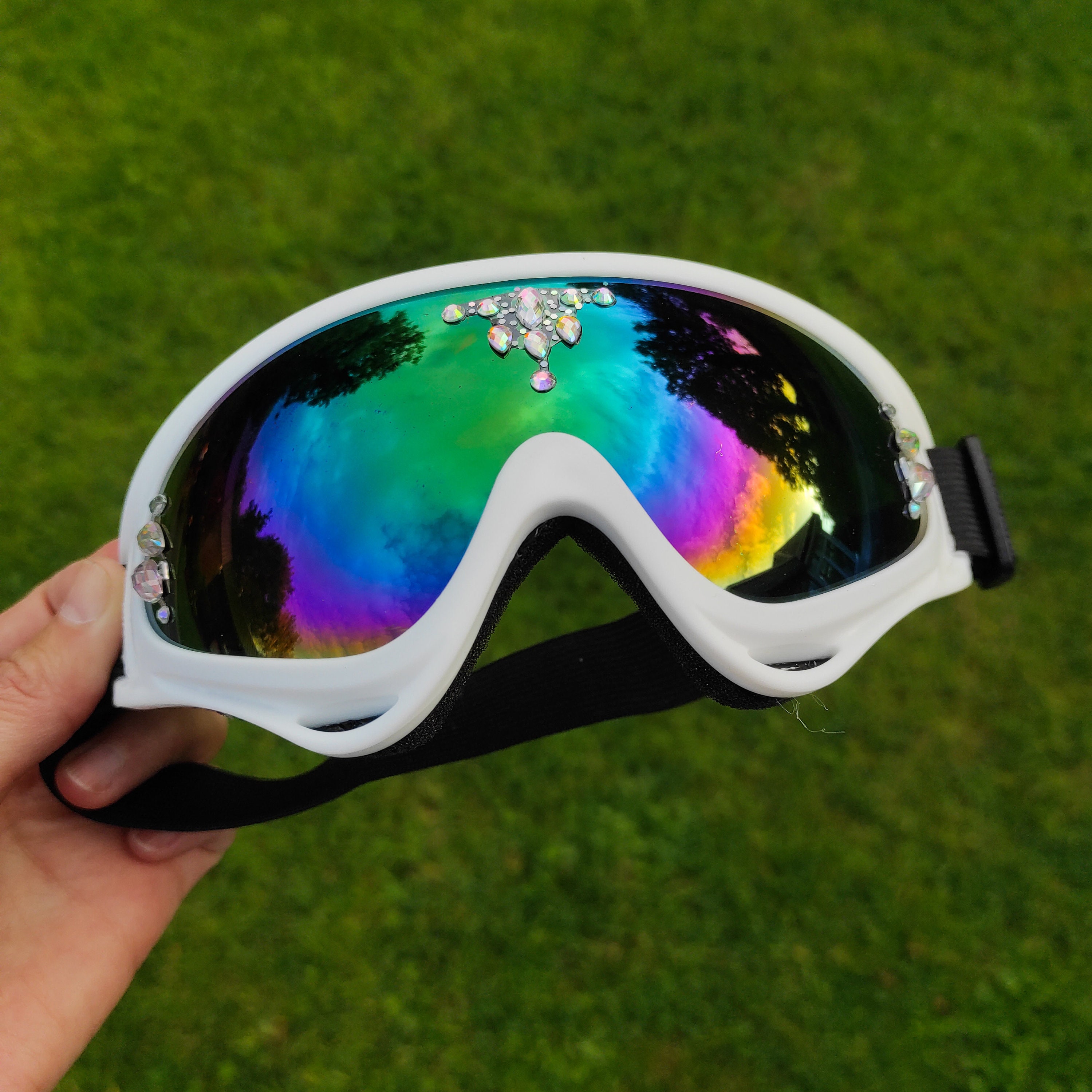 Goggles Burning Man Inspired Rave Dust Mask DJ Women Men - Etsy