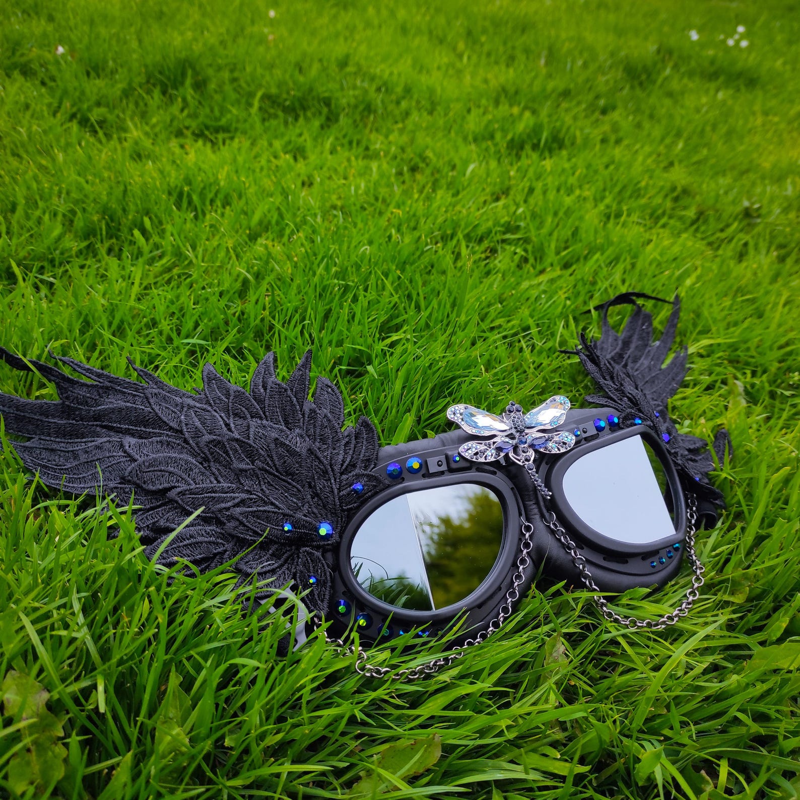 Festival Goggles Burning Man Inspired Steampunk Goggles – Dragonfly ...