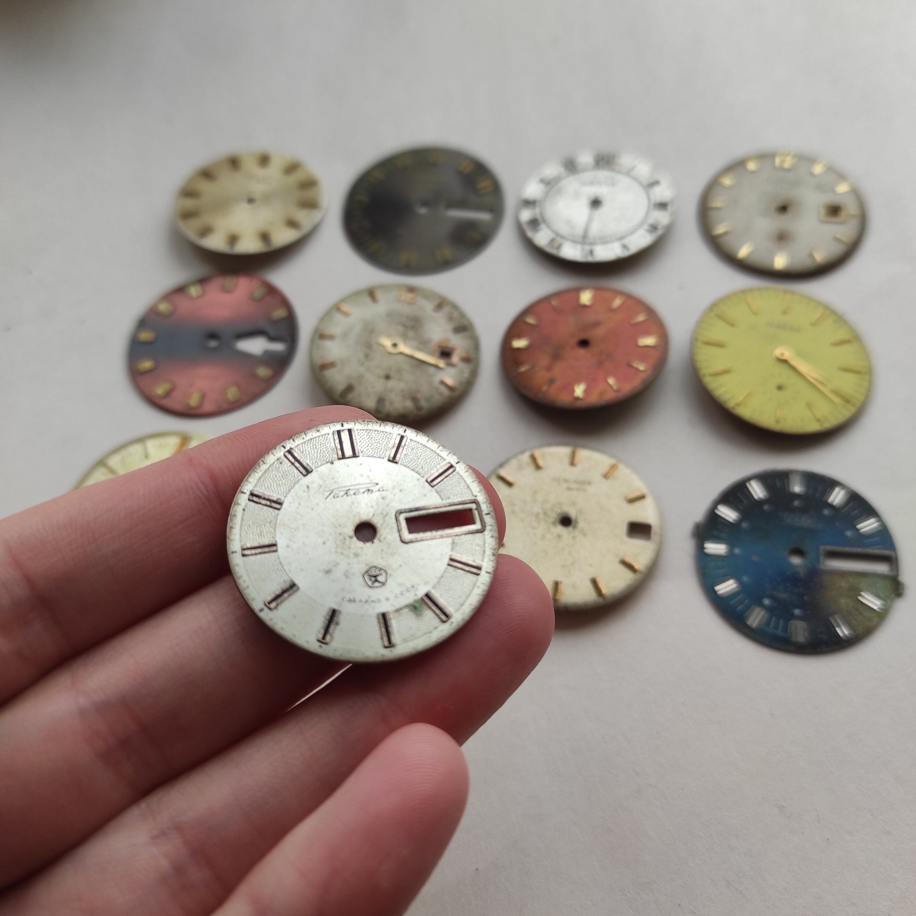 Watch Faces 12 Pcs Collection Retro Parts Ancient Steampunk - Etsy UK