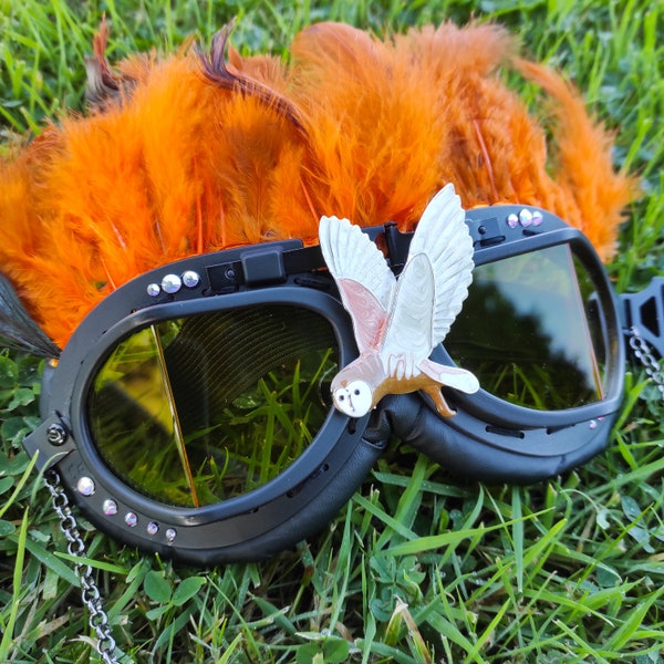 Feather Owl Mask - Etsy
